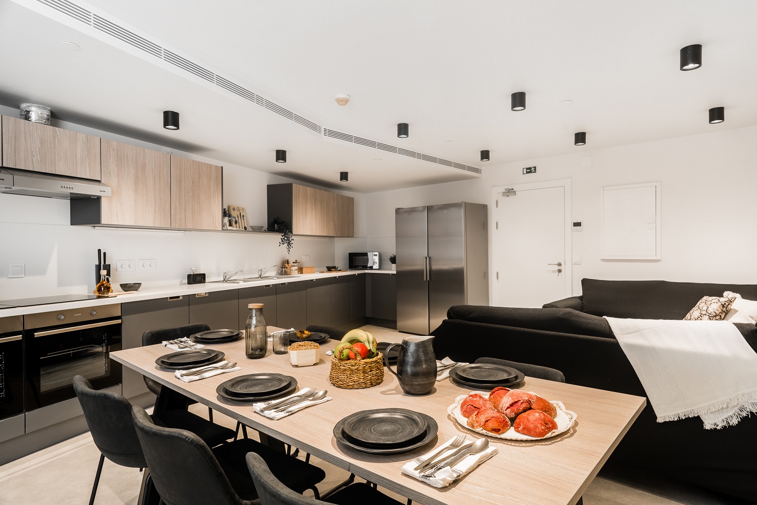 kitchen-living-room-nido-student - Uniarea